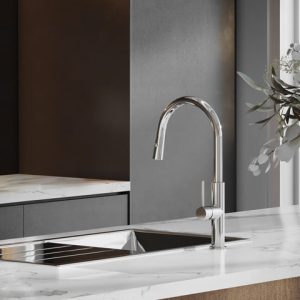 Galiano Pull-Down Sink Mixer - Greens Tapware Australia